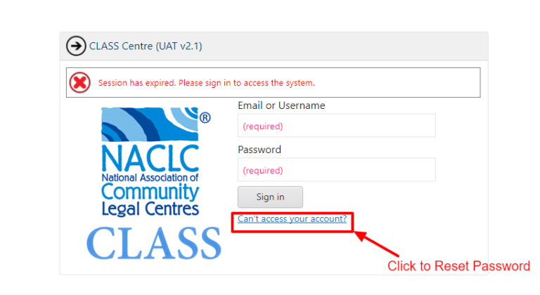Your CLASS User Account – CLCs Australia