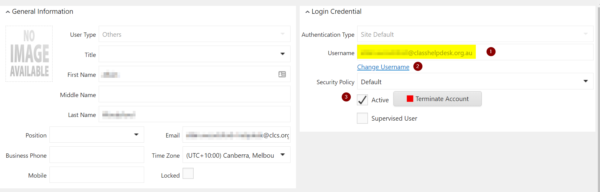 Troubleshooting CLASS errors and user accounts – CLCs Australia