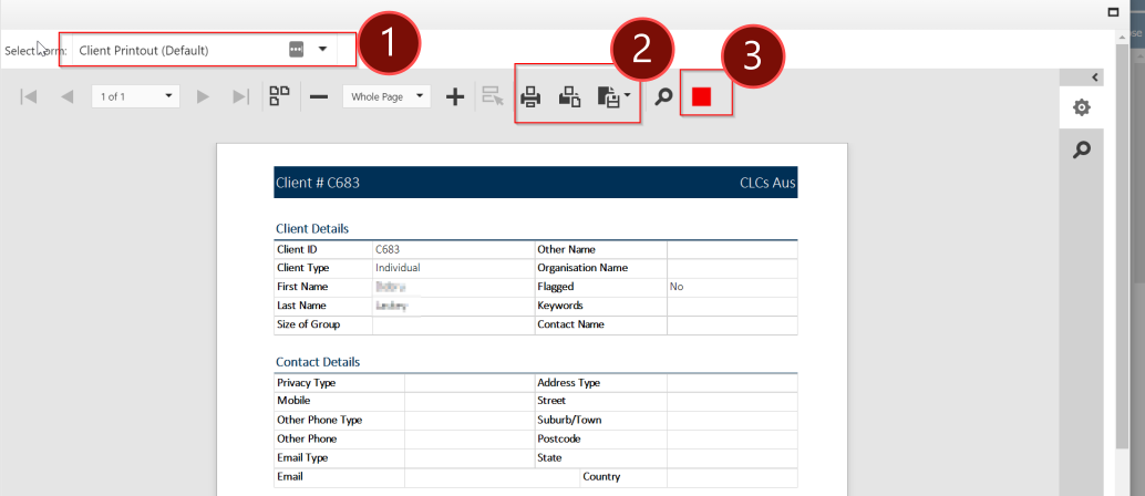 Printout Templates – CLCs Australia