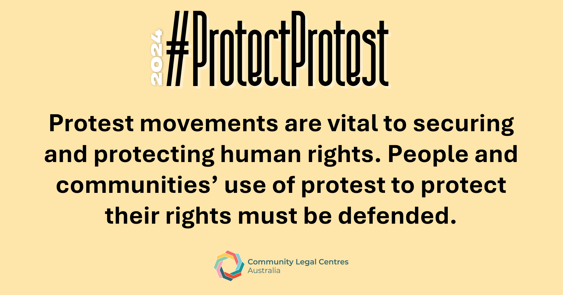 Protecting the human right to protest – CLCs Australia
